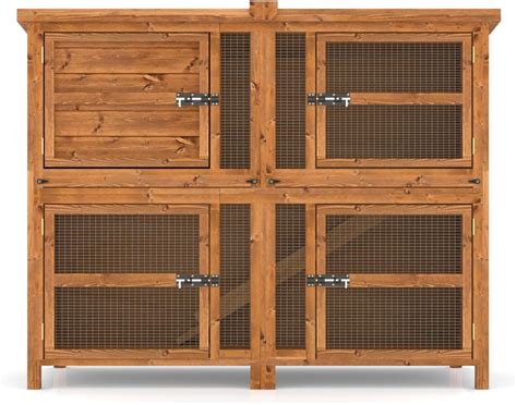 The Hutch Company 5ft Chartwell Double Luxury Guinea Pig Rabbit Hutch