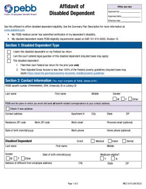 Fillable Online PEBB Affidavit Of Domestic Partnership Fax Email Print