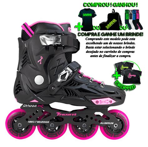 Patins Traxart Freestyle Dynamix Rose Cropped Savana Skate Shop