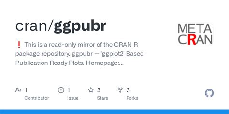 Github Cran Ggpubr Exclamation This Is A Read Only Mirror Of The