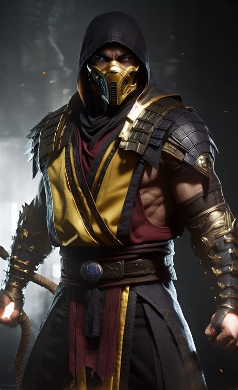 Arte Kombat Mortal Sub Zero Mortal Kombat Scorpion Mortal Kombat