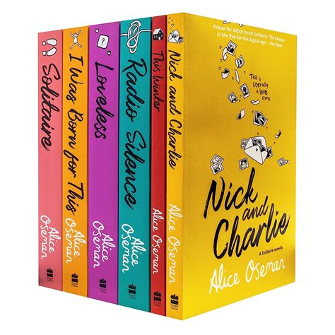 Alice Oseman Collection Books Set Solitaire Loveless This Winter