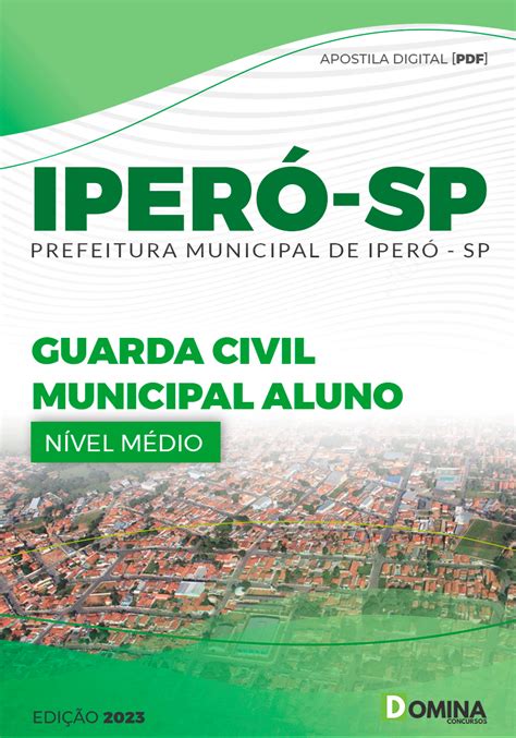 Apostila Iperó 23 Guarda Civil Municipal Aluno Domina