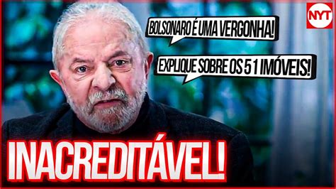 Pronunciamento De Lula Contra Bolsonaro Ap S Ataque Do Presidente Youtube
