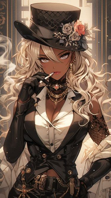 Steampunk Woman Charakterdesign Weibliche Charakterdesign Anime