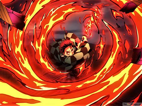 Hinokami Tanjiro Wallpapers Wallpaper Cave