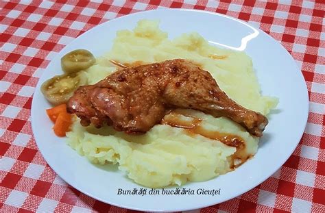 Pulpe de pui in bere la cuptor Bunătăți din bucătăria Gicuței