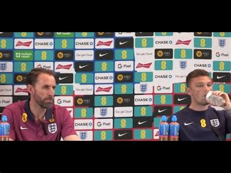 Gareth Southgate Kieran Trippier Pre Match Press Conference England