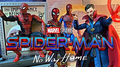 Making My Own Spider Man NO WAY HOME Display SH FIGUARTS MAFEX