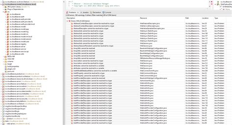 Error In All Packages In Following Folders To Deploy Cloudbeaver In