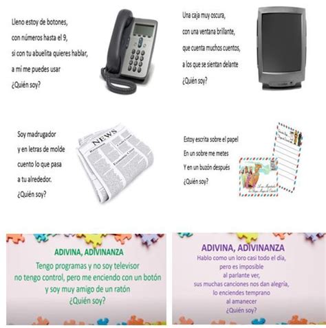 Medios De Comunicacion En 2022 Adivinanzas Educacion Educacion Infantil