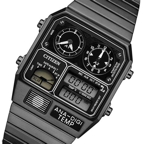 Buy Citizen Vintage Retro Ana Digi Temp Unisex Watch Jg E