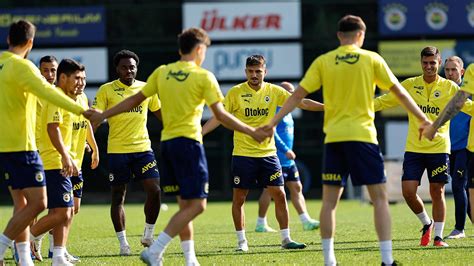Fenerbahçe nin Ludogorets maçı kamp kadrosu açıklandı Son Dakika