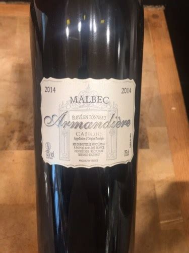 Château Armandière Cahors Vivino US