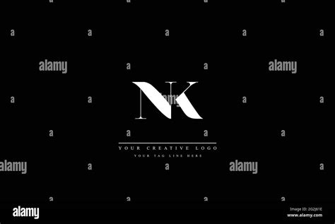 Logotipo de la letra nk fotografías e imágenes de alta resolución Alamy