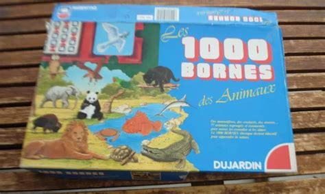 JEU DE SOCIÉTÉ 1000 Mille Bornes des animaux Dujardin EUR 5 00