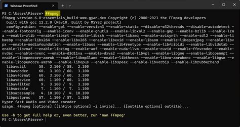 Installer Ffmpeg Sur Windows Le Crabe Info