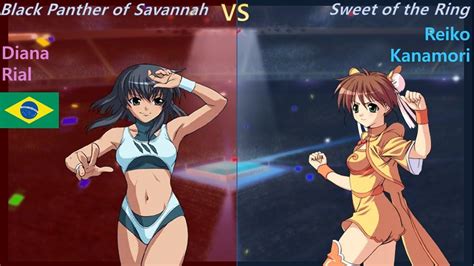 Wrestle Angels Survivor 2 ディアナライアル vs 金森 麗子 三先勝 Diana Rial vs Reiko