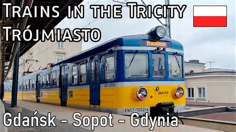Trains In Tr Jmiasto Poland Skm Pkp Polregio Youtube