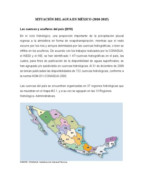 PDF SITUACIÓN DEL AGUA EN MÉXICO docx DOKUMEN TIPS