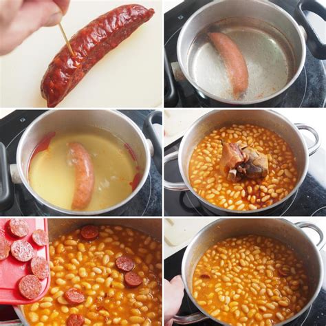 Alubias Con Chorizo El Cocinero Casero De Cuchara
