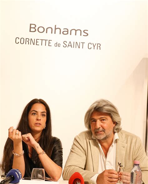 Photo Anouchka Delon Et Arnaud Cornette De Saint Cyr Conf Rence De