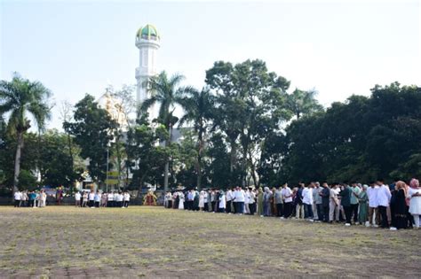 98 2 Persen ASN Pemkab Bandung Hadir Pada Apel Perdana Masuk Kerja