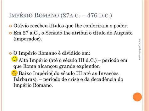Da Monarquia Ao Imp Rio Ppt Carregar