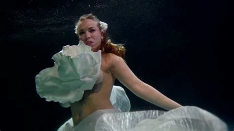 Portrait Of Attractive Topless Woman Und Stock Video Pond5