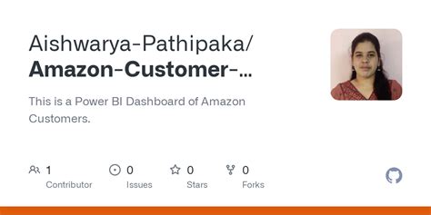 GitHub Aishwarya Pathipaka Amazon Customer Analysis POWER BI