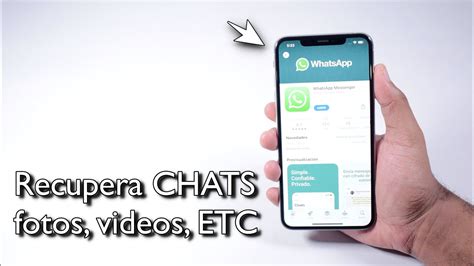 cómo RECUPERAR chats de WhatsApp en iOS ANDROID FÁCIL y RÁPIDO sin