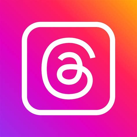 Logotipo De Subprocesos De Aplicaciones De Redes Sociales En Vector