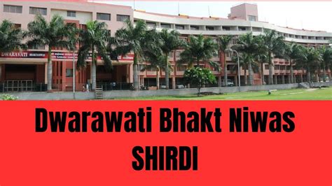 SHIRDI Vlog Dwarawati Bhakt Niwas Best And Cheap Near Sai