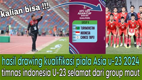 Hasil Drawing Kualifikasi Piala Asia U Timnas Indonesia U