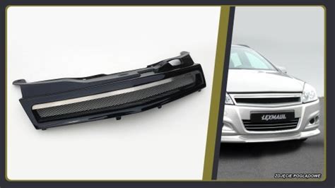 Opel Astra H 3 III GTC grill LEXMAUL tuning KBA39537 za 800 zł z Kutno