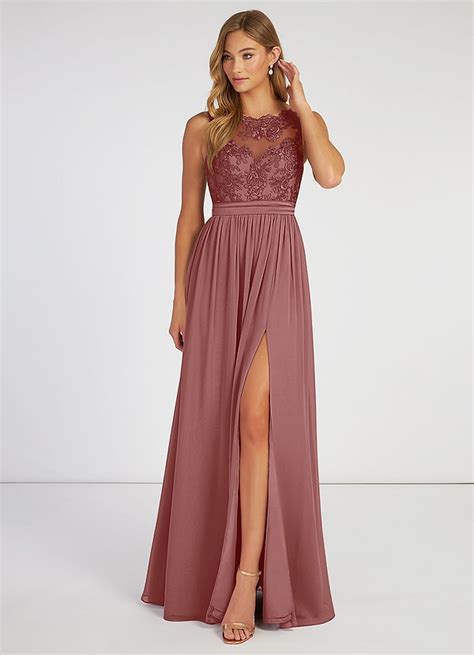 Desert Rose Azazie Elly Bridesmaid Dresses Azazie