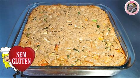 Torta Salgada Portuguesa SAUDÁVEL sem FARINHA DE TRIGO feita no