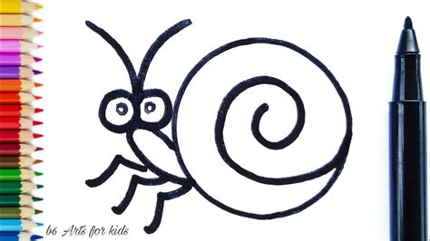 How To Draw A Hermit Crab Youtube