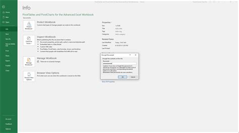 apply password protection to an excel file instructions