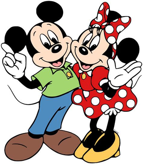 Minnie And Mickey Mouse Clipart