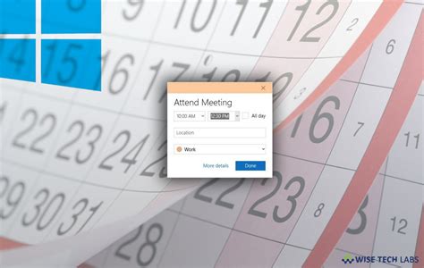 how to add an event in the calendar app on windows 10 calendar app app calendar