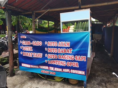 Spanduk Lontong Sayur Mau Sarapan Pagi Lontong Sayur Abah Arkan Patut