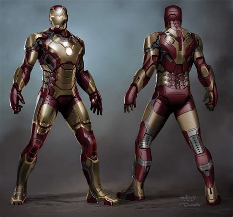 Incredible Iron Man Concept Art By Phil Saunders Film Sketchr