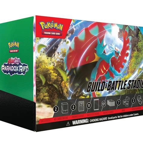 Paradox Rift Build Battle Stadium SV04 Paradox Rift Pokemon