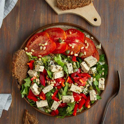SALADE DE TOFU FUMÉ ET GRAINES Tossolia
