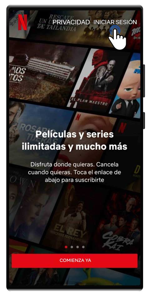 Iniciar Sesin Netflix Abrir Entrar En Mi Cuenta Netflix