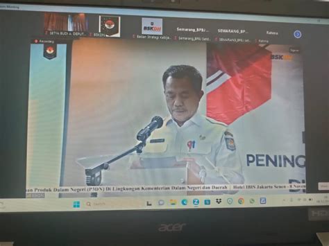 BAPPEDA Kabupaten Ngawi Ikuti Lokakarya Daring BKSDN Dalam Rangka