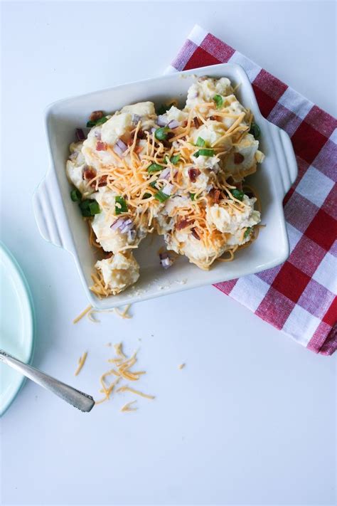 How To Pack A Summer Picnic Cheddar Bacon Potato Salad Recipe Bacon