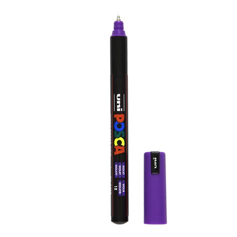 Uni Posca Markers PC 1MR 8 Set Metallic Colors UNFADE