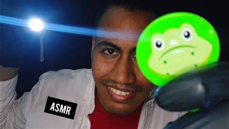 ASMR RAPIDO EXAMEN DE NERVIOS CRANEALES DETALLADO ROLEPLAY ASMR
